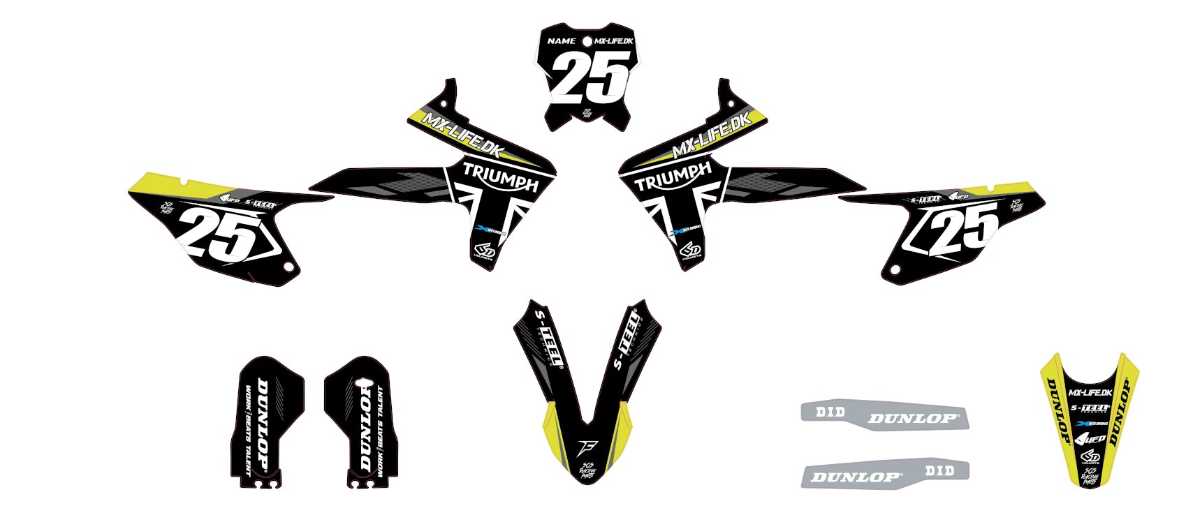 Triumph Sticker Kit